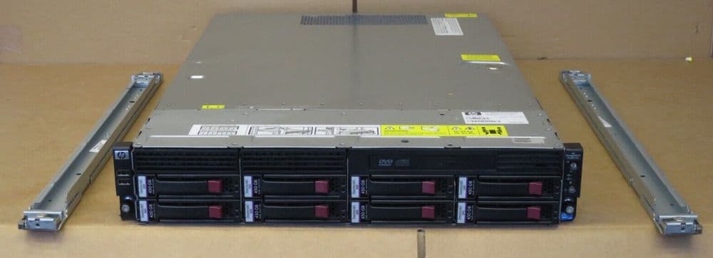 HP P4300 G2 BK716A 4GB RAM 3 6TB SAS P410 Rack Mount Storage Array ...