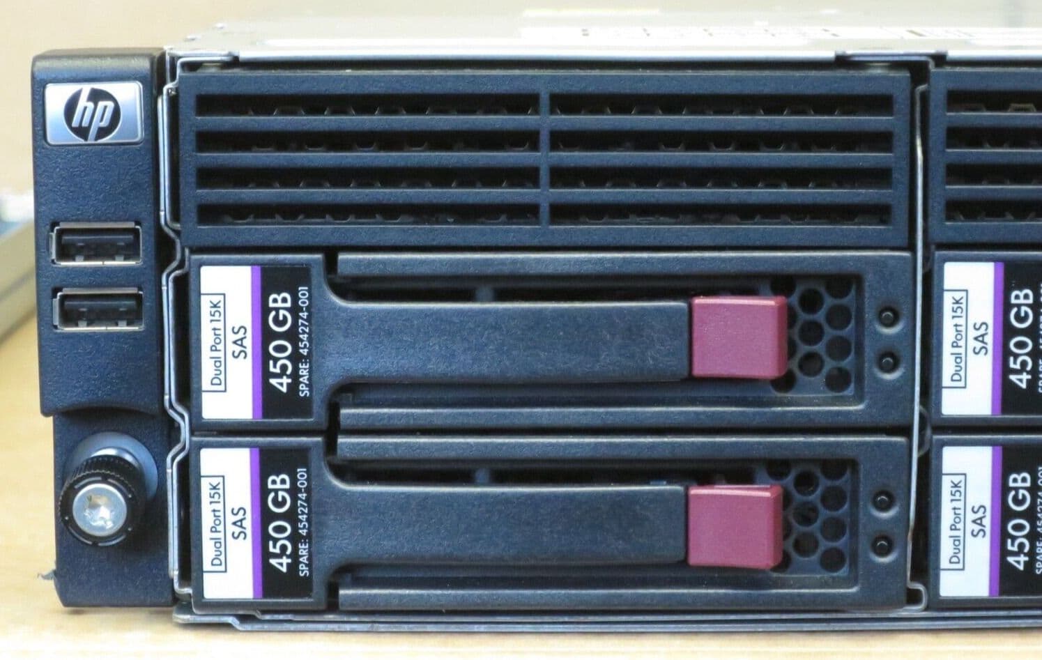 HP P4300 G2 BK716A 4GB RAM 3 6TB SAS P410 Rack Mount Storage Array ...