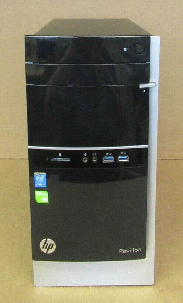 HP Pavilion 500 PC Core i5-4460S 2 9GHz 8GB Ram 1TB HDD GeForce GT705 ...