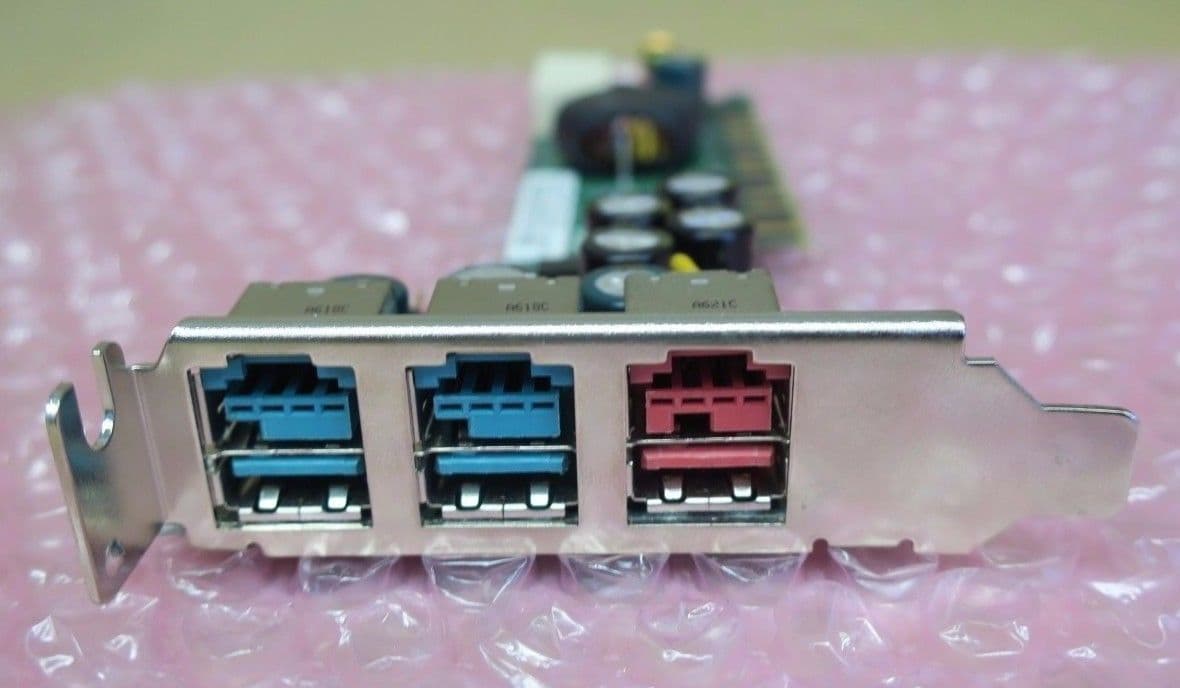 HP Powered USB PCI Controller Adapter Card for RP5000 POS 394197-001 ...