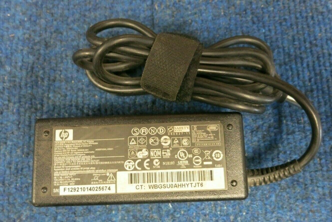 HP PPP009H 608425-002 609939-001 Laptop Charger AC Power Adapter 65W 18 ...
