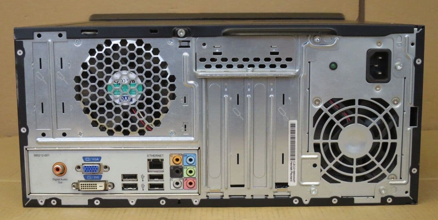 HP Pro 3010 MT Micro Tower PC Pentium E6500 2 93GHz 4GB Ram 2x 500GB HDDs