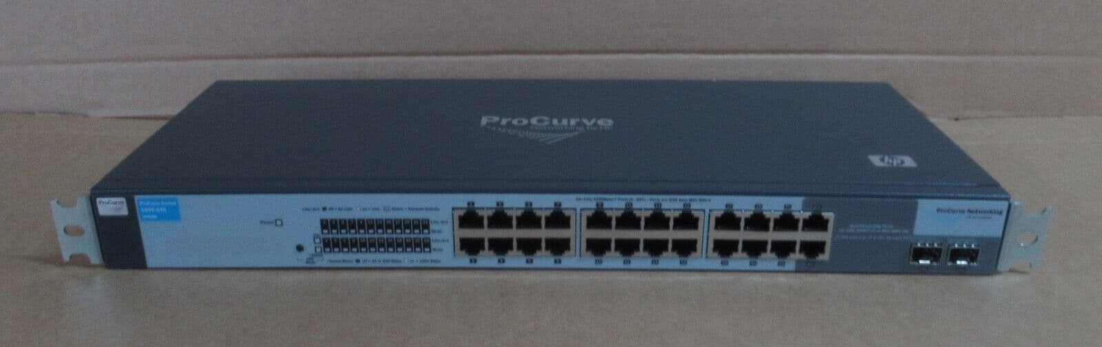 HP ProCurve 1800-24G Ethernet 10/100Mbps 24-Port Managed Network Switch ...