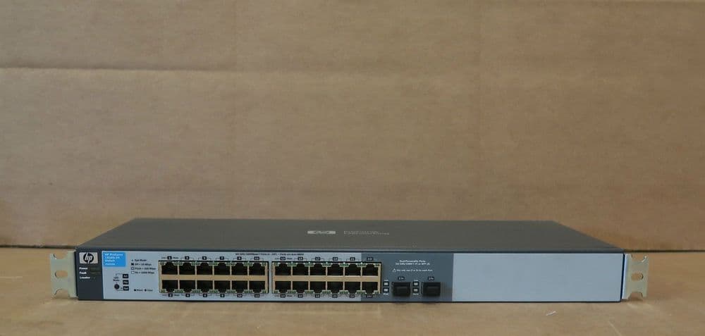 HP ProCurve 1810G-24 - 24 Port Layer 2 Managed Ethernet Network Switch ...
