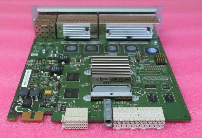 HP ProCurve 20x 1GbE RJ45 PoE 4x 1Gb SFP Port Network Switch zl Module ...