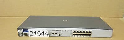 HP Procurve 2312 - 12 Port Network Ethernet Switch 2 x Gigabit Port ...