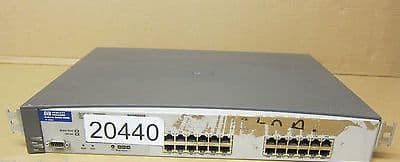 HP Procurve 2424m 24 Port Gigabit Stacking Module J4093a Network Switch