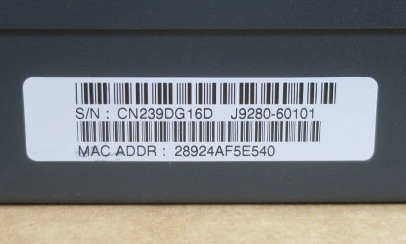HP ProCurve 2510G-48 44x 1GbE RJ45 4x 1GbE SFP/RJ45 Combo Network ...