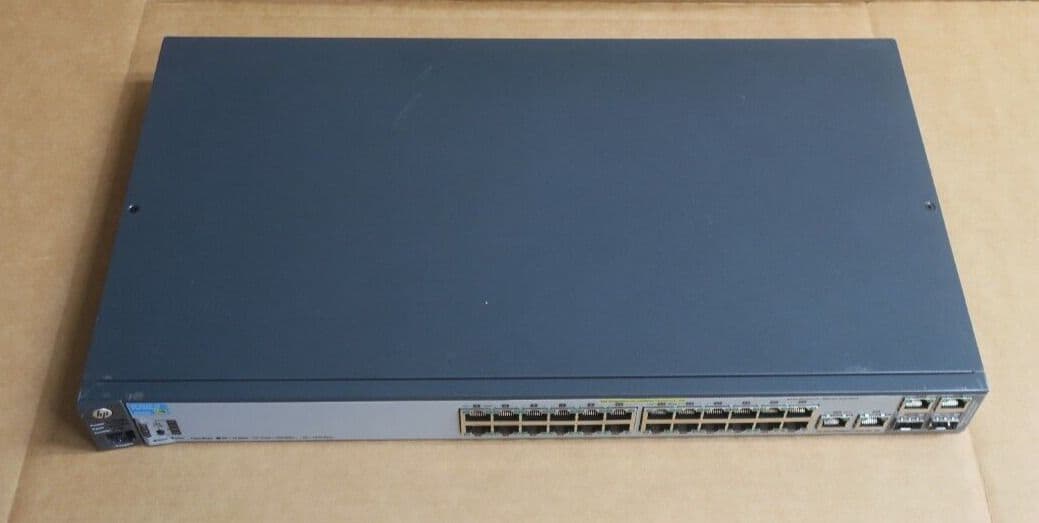 HP ProCurve 2520-24-PoE 24x 10/100 PoE RJ45 2x Combo RJ45/SFP 1U Switch ...