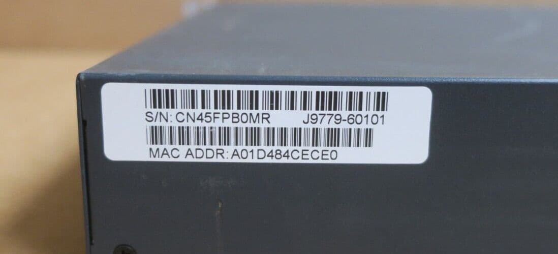 HP ProCurve 2530-24 24x 10/100 PoE RJ45 2x 1GbE RJ45 2x SFP Port Switch ...