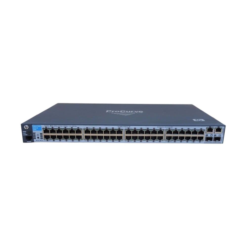 HP ProCurve 2610-48 48-Port Fast Ethernet Rack Mount 1U Ethernet Switch ...