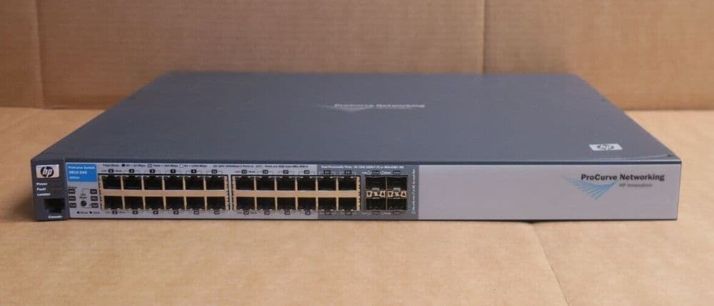 HP ProCurve 2810-24G 24x 1GbE RJ45 4x 1GbE SFP/RJ45 Combo Network ...