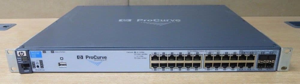 HP ProCurve 2910al-24G Layer 3 Managed Gigabit Ethernet Switch 24 Port ...