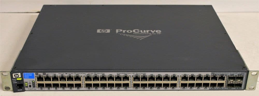 HP Procurve 2910AL-48G 44x 10/100/1000T 4x SFP Ports Ethernet Switch J9147A