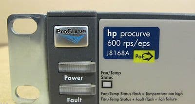 HP ProCurve 600 RPS/EPS Redundant and External Power Supply PoE ...