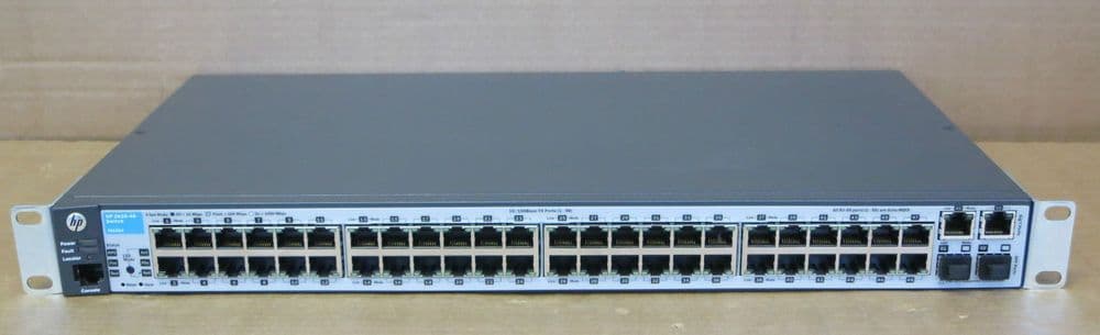 HP ProCurve E2620-48 48 Port 48x 10/100 2x 10/100/1000 2x SFP Switch J9626A