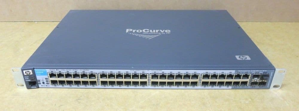HP ProCurve HP E2510-48G J9280A 48 Port Gigabit Managed 1U Ethernet Switch