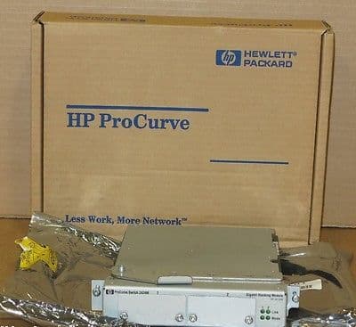 HP ProCurve J4130A J4130-60001 2424M Gigabit Stacking Module Network Switch
