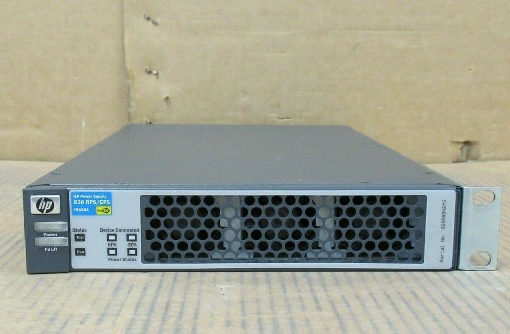 HP Procurve J9443A 630 RPS / EPS PoE Redundant & External Power Supply ...