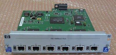 HP Procurve Switch gl 6-Port 100/1000-T Module Network Switches P/n J4863A
