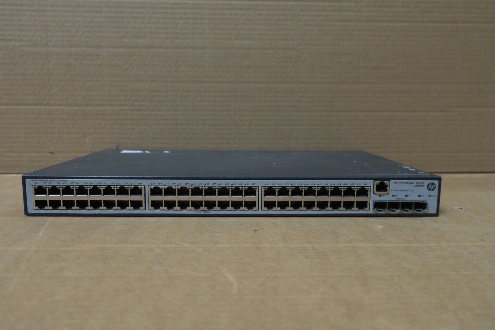 HP ProCurve V1910-48G JE009A - 48 Port Gigabit Managed Ethernet Network ...
