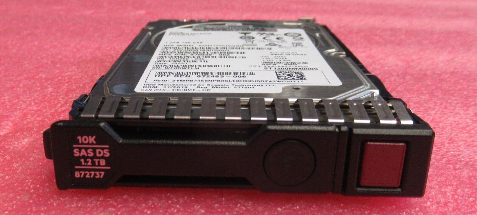 HP Proliant 1 2TB SAS 2 5" 12G 10K Hot-Plug Hard Drive HDD 876938-002/ ...