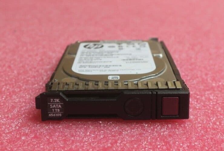 HP Proliant 1TB 7 2K 2 5" SATA 6Gb/s Hot-Plug Server HDD 656108-001 ...