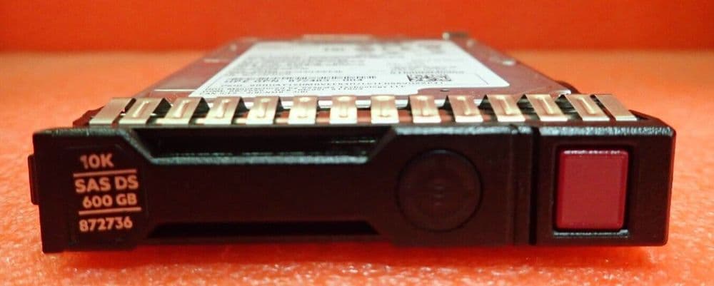 HP Proliant 600GB 10K 2 5" SAS 12G Hot-Plug HDD 872736-001 872477-B21 ...