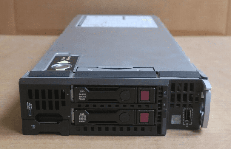 HP ProLiant BL460c G10 GEN10 2x 14C Gold 6132 256GB 2x 800GB SSD Blade ...