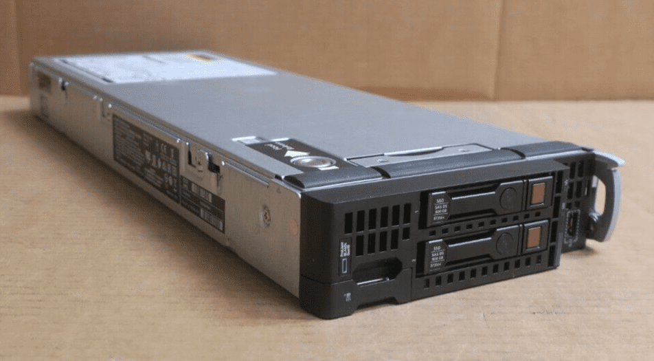 HP ProLiant BL460c G10 GEN10 2x 14C Gold 6132 256GB 2x 800GB SSD Blade ...
