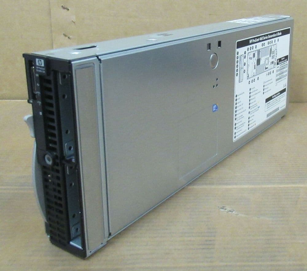 HP ProLiant BL460c G6 Blade Server 2x Quad-Core E5540 2 53Ghz 48GB RAM