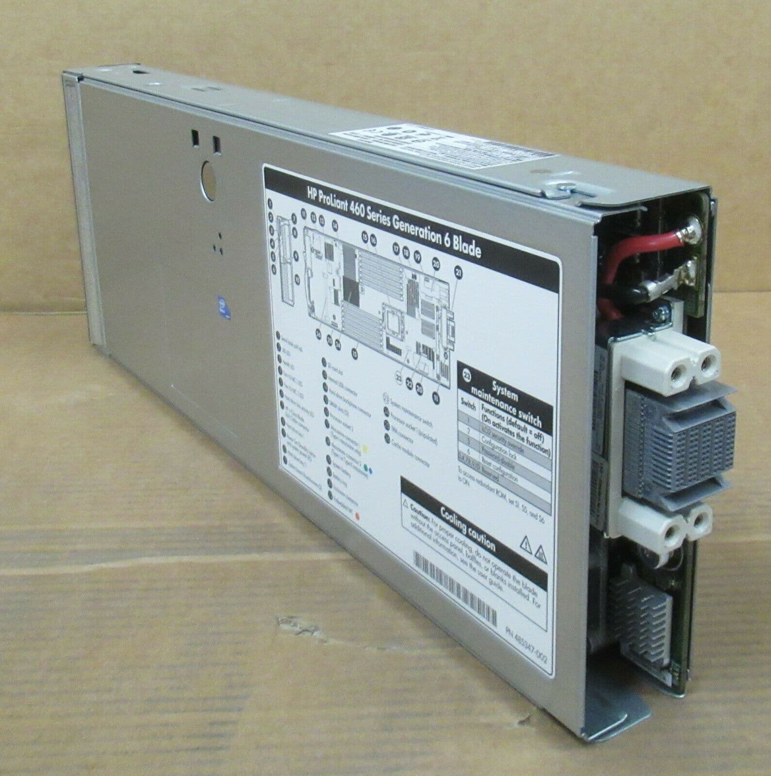 HP ProLiant BL460c G6 Blade Server 2x Quad-Core E5540 2 53Ghz 48GB RAM