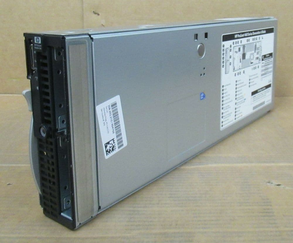 HP ProLiant BL460c G6 Blade Server 2x Six-Core X5670 2 93Ghz 144GB RAM