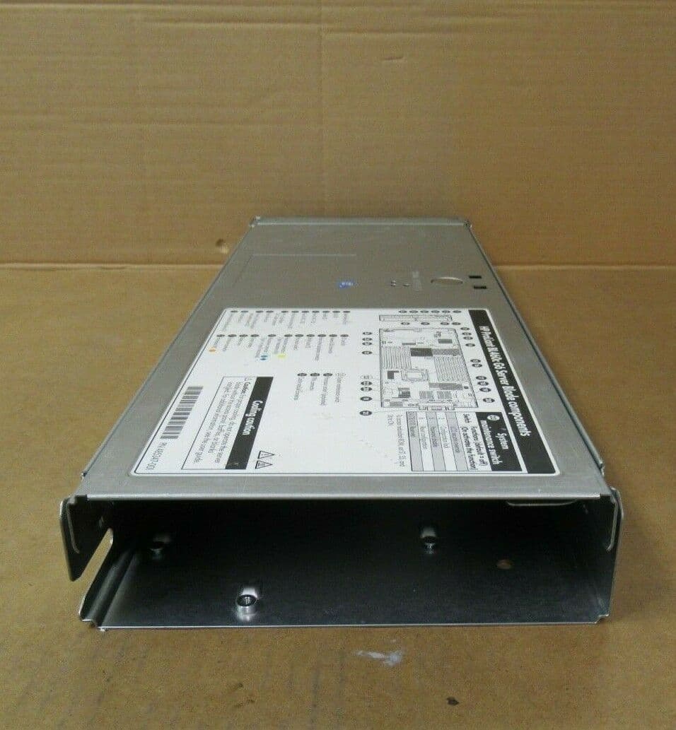 HP Proliant BL460C G6 Blade Server Chassis With Back Plane 531225-001 ...