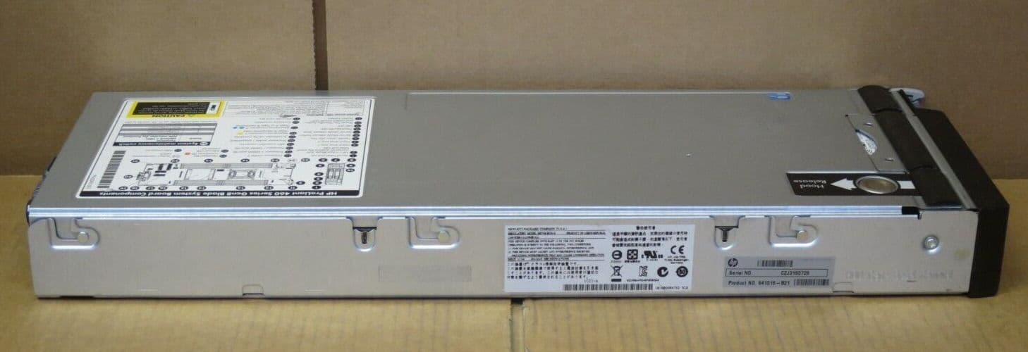 HP ProLiant BL460c G8 2x 6C E5-2630L 2GHz 128GBRam 2x 146GB 15K HDD ...