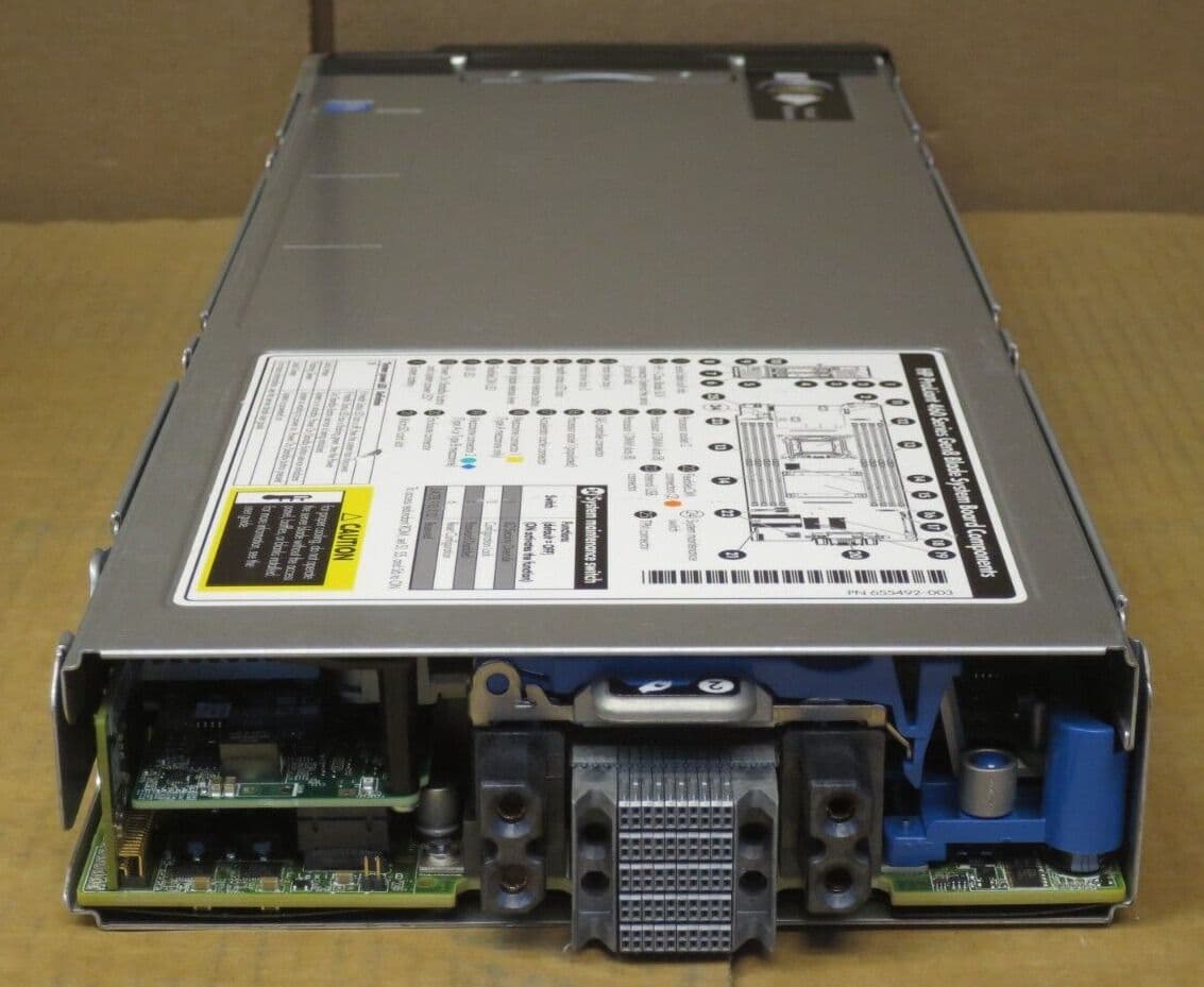 HP ProLiant BL460c G8 2x E5-2609 2 4GHz 32GB Ram 2x 146GB 15K HDD Blade ...