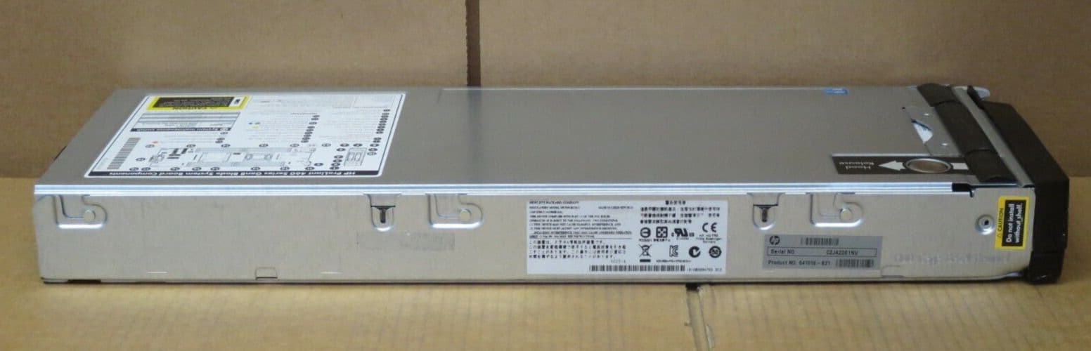 HP ProLiant BL460c G8 2xE5-2609 2 4GHz 32GB Ram 2x146GB 15K HDD Blade ...