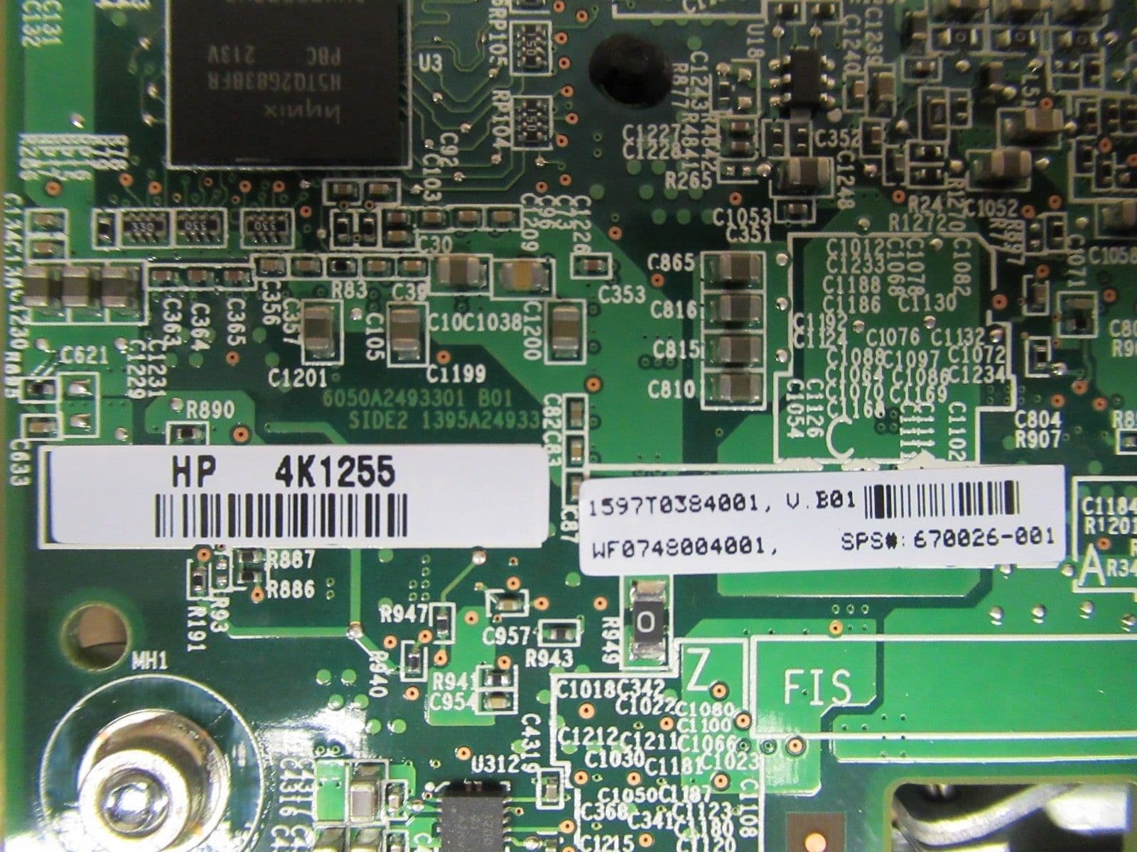 HP ProLiant BL460c G8 Control Board Battery Capacitor Pack 1597T0384001 ...