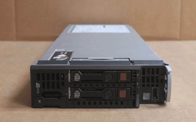 HP ProLiant BL460c GEN10 G10 2x 14C Gold 6132 256GB 2x 800GB SSD Blade ...