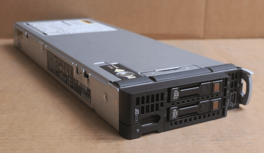 HP ProLiant BL460c GEN10 G10 2x 14Core Gold 6132 256GB 2x 800GB SSD ...