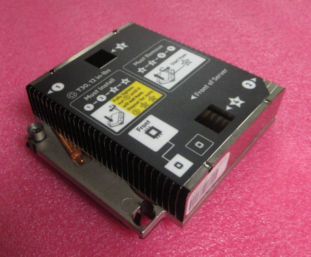 HP ProLiant BL460c Gen10 G10 Standard Front Heatsink 877965-001 847491-001