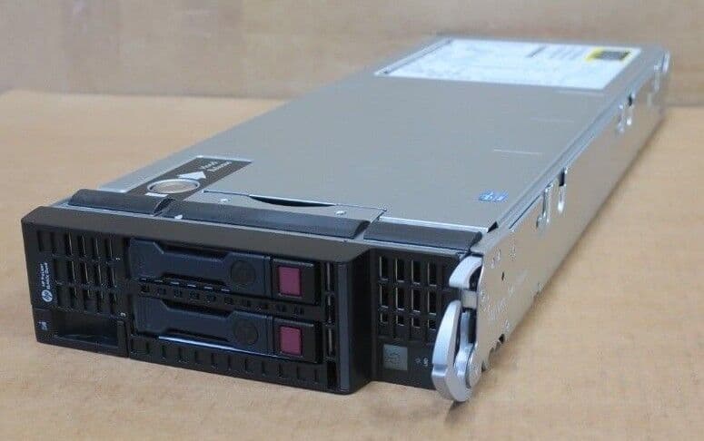 HP ProLiant BL460c GEN8 G8 Blade Server 2x 10C E5-2690v2 256GB Ram 2x ...