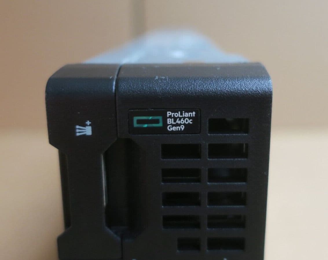HP ProLiant BL460c GEN9 G9 2x 12C E5-2650V4 2 2GHz 128GB Ram 2-Bay ...