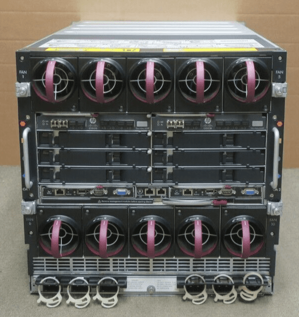 HP ProLiant C7000 G2 13x HP BL460c G10 2x Gold 6132 256GB Ram 2x ...