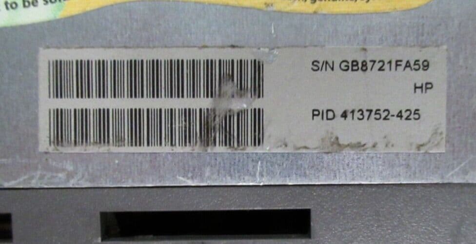 HP ProLiant DL140 G3 Xeon SL9RZ 1 60Ghz 2GB Ram 160GB HDD 1U Rackmount ...