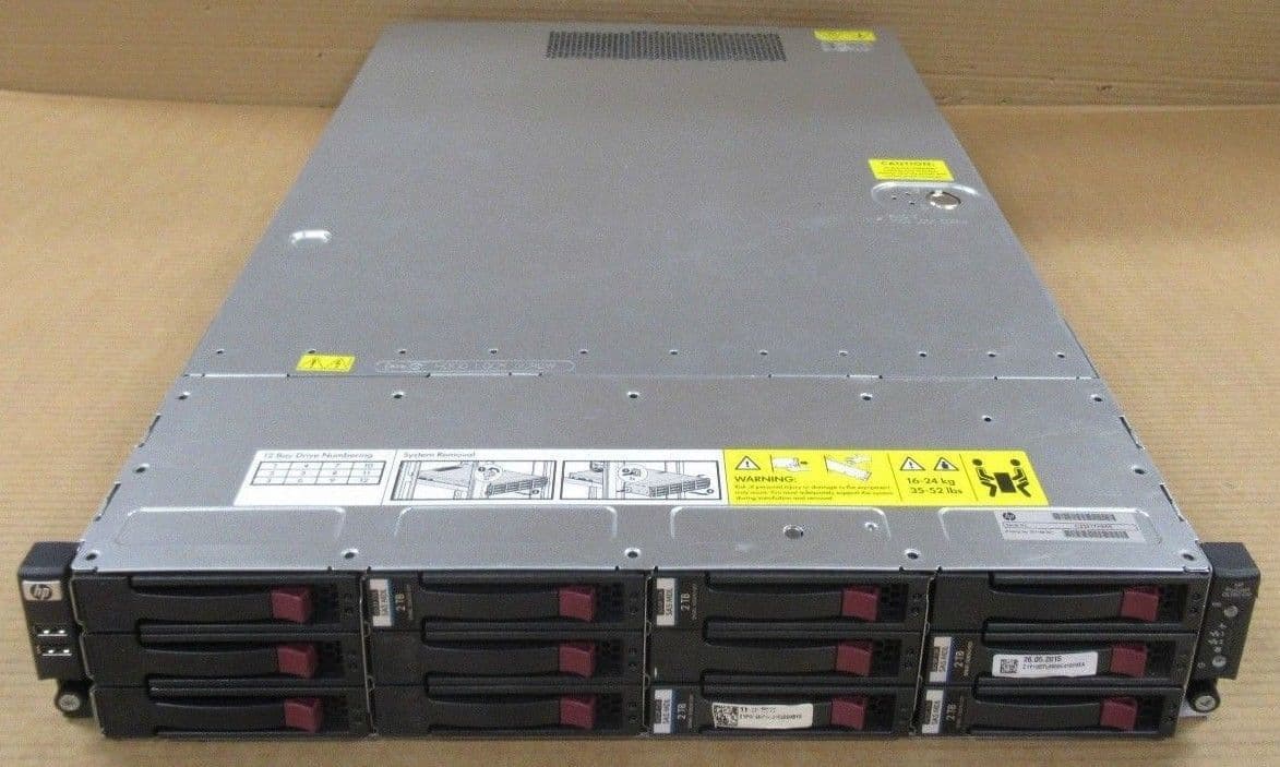 HP Proliant DL180 G6 1x E5620 4 Core 2 40GHz 12GB 10TB 2U Rack Server ...