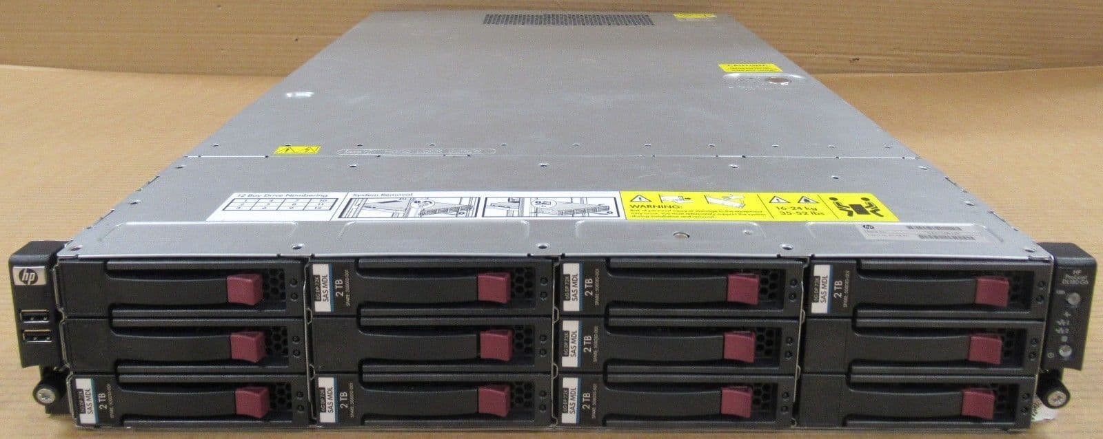 HP Proliant DL180 G6 1x E5620 4 Core 2 40GHz 12GB 14TB 2U Rack Server ...