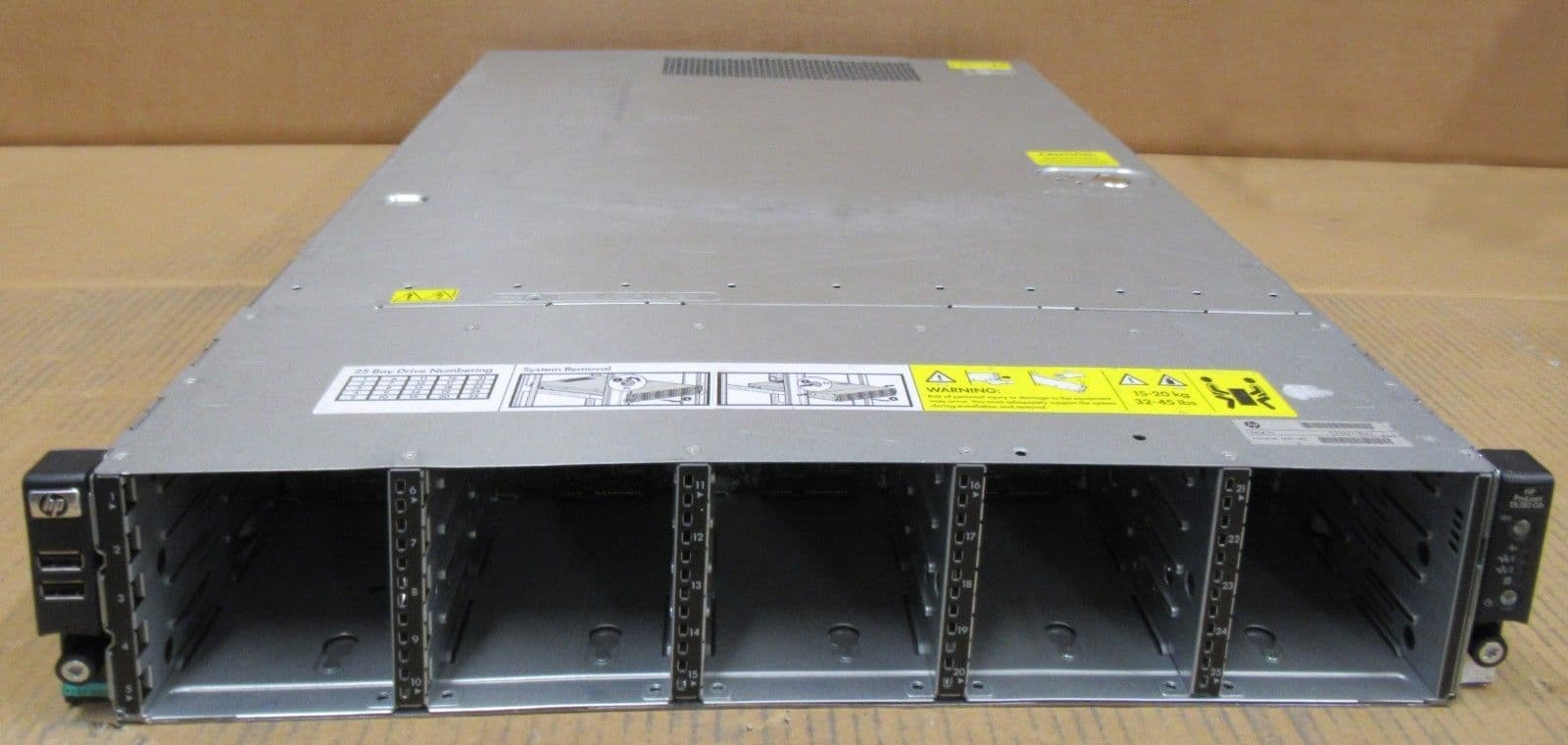 HP Proliant DL180 G6 1x E5620 4-Core 2 40GHz 25 x 2 5" SAS Bays 12GB 2U ...