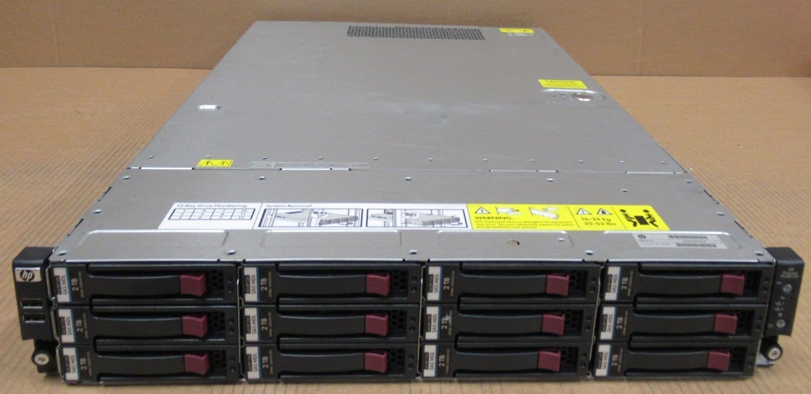 HP Proliant DL180 G6 1x E5620 4-Core 2 40GHz 36GB 24TB Storage Server ...