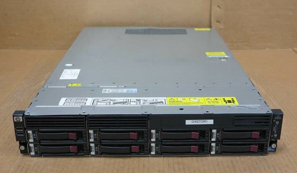 HP Proliant DL180 G6 1x Xeon 4-C E5620 2 4GHz 8GB 16TB HHD P410 RAID 2U ...